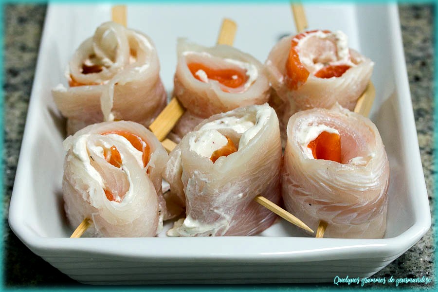 Roulé de sabre au saumon fumé