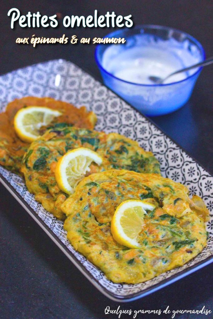 Petites Omelettes aux Épinards et Saumon : Un Plat Sain, Rapide et ...